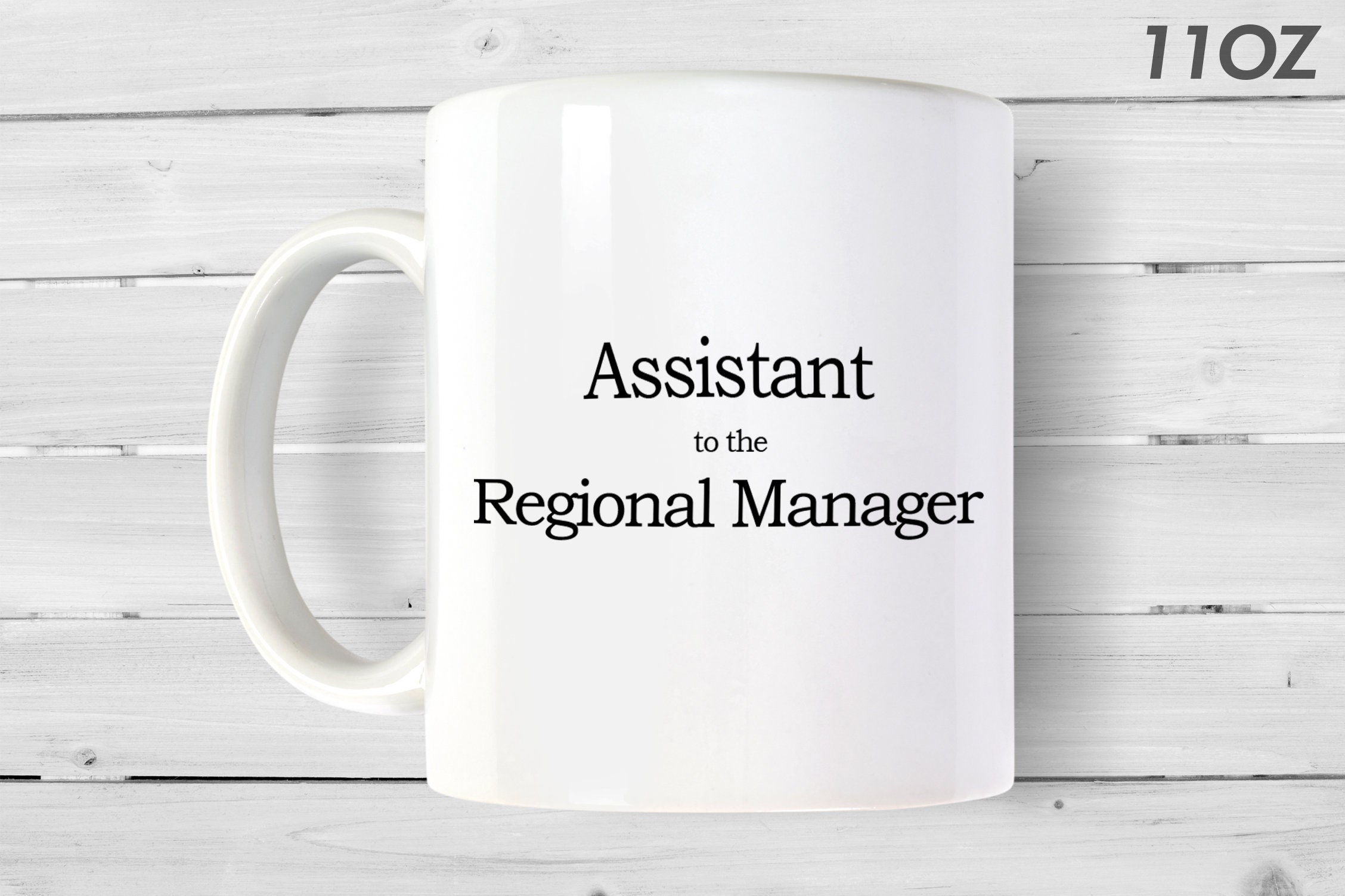 Assistant to the Regional Manager Office Mug - White Ceramic 11 OZ ...