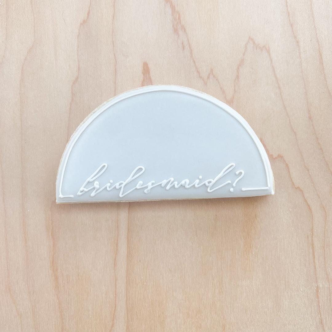 Semi-circle Cookie Cutter, Fondant Cutter, Clay Cutter, Baking Tools ...