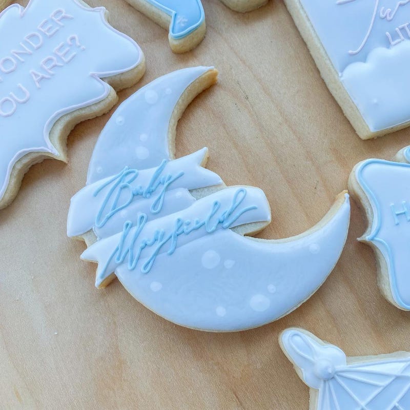 Over the Moon Cookies - Etsy