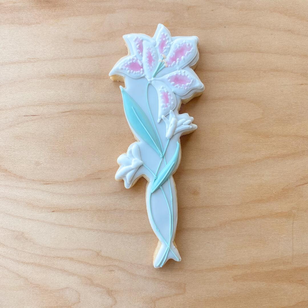 Long Stem Stargazer Lily Cookie Cutter, Fondant Cutter, Clay Cutter ...