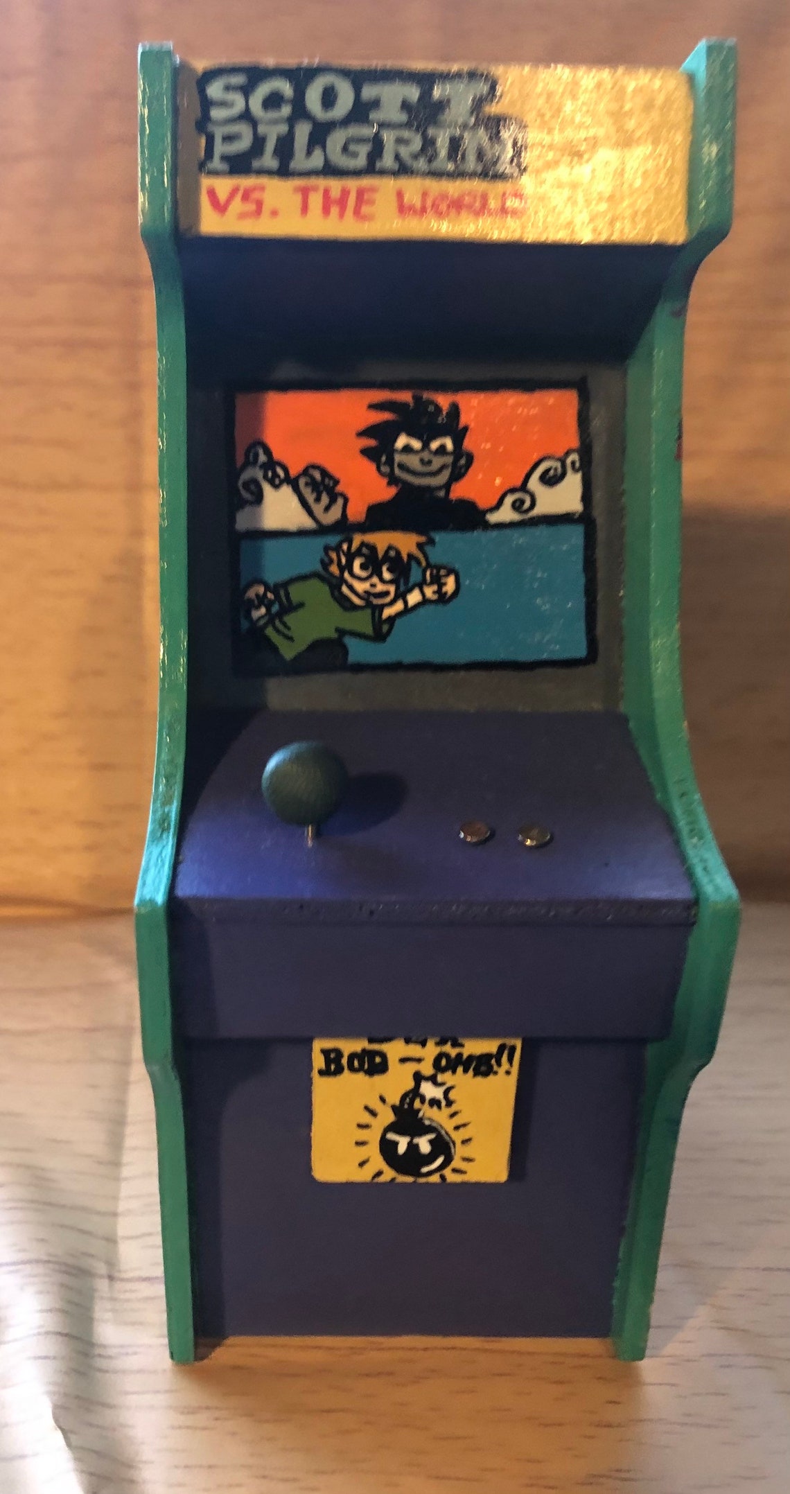 Scott Pilgrim Custom Designed Retro Handmade Miniature Wooden Replica ...