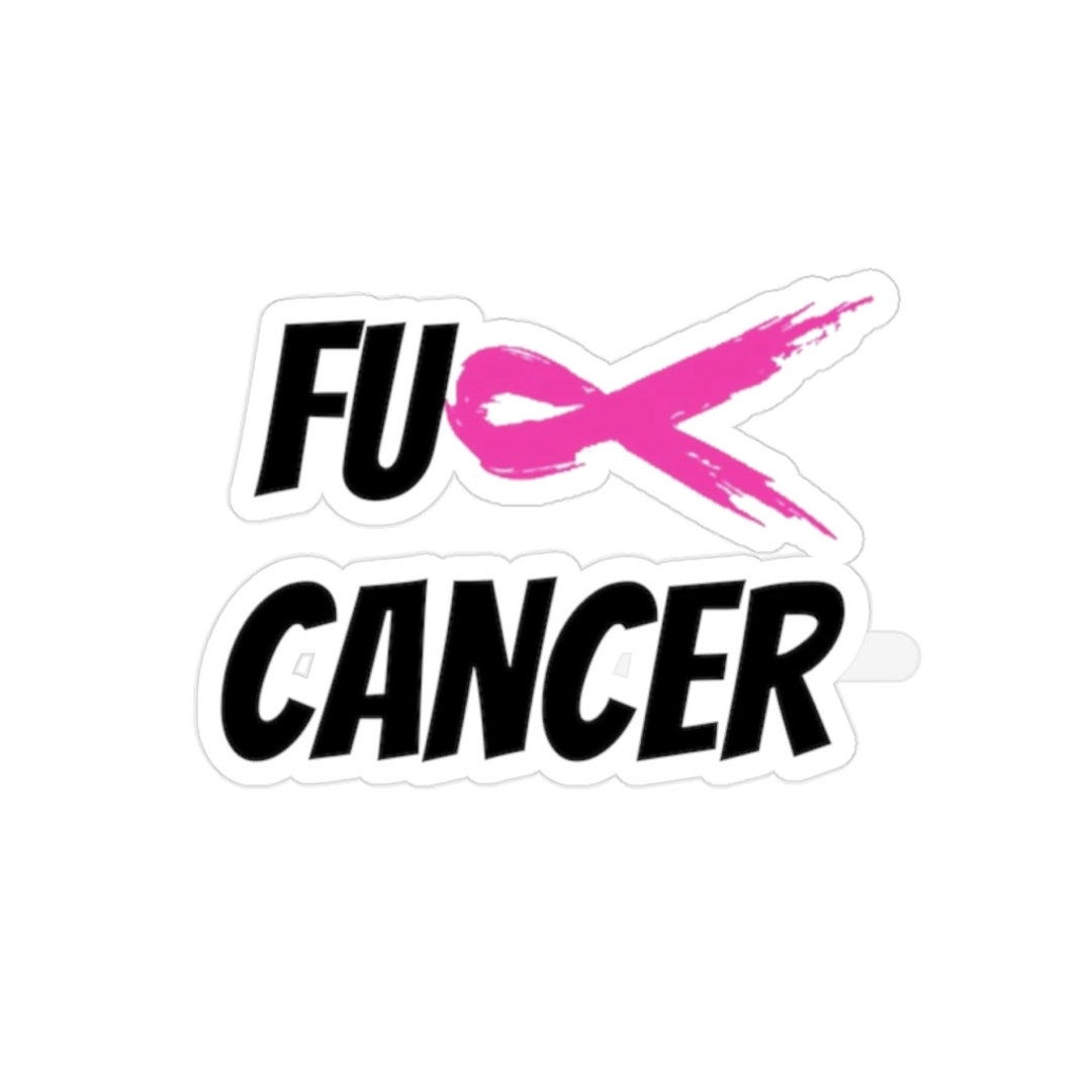 Fu Cancer Breast Cancer, Cancer Awareness Transparent Outdoor Stickers ...