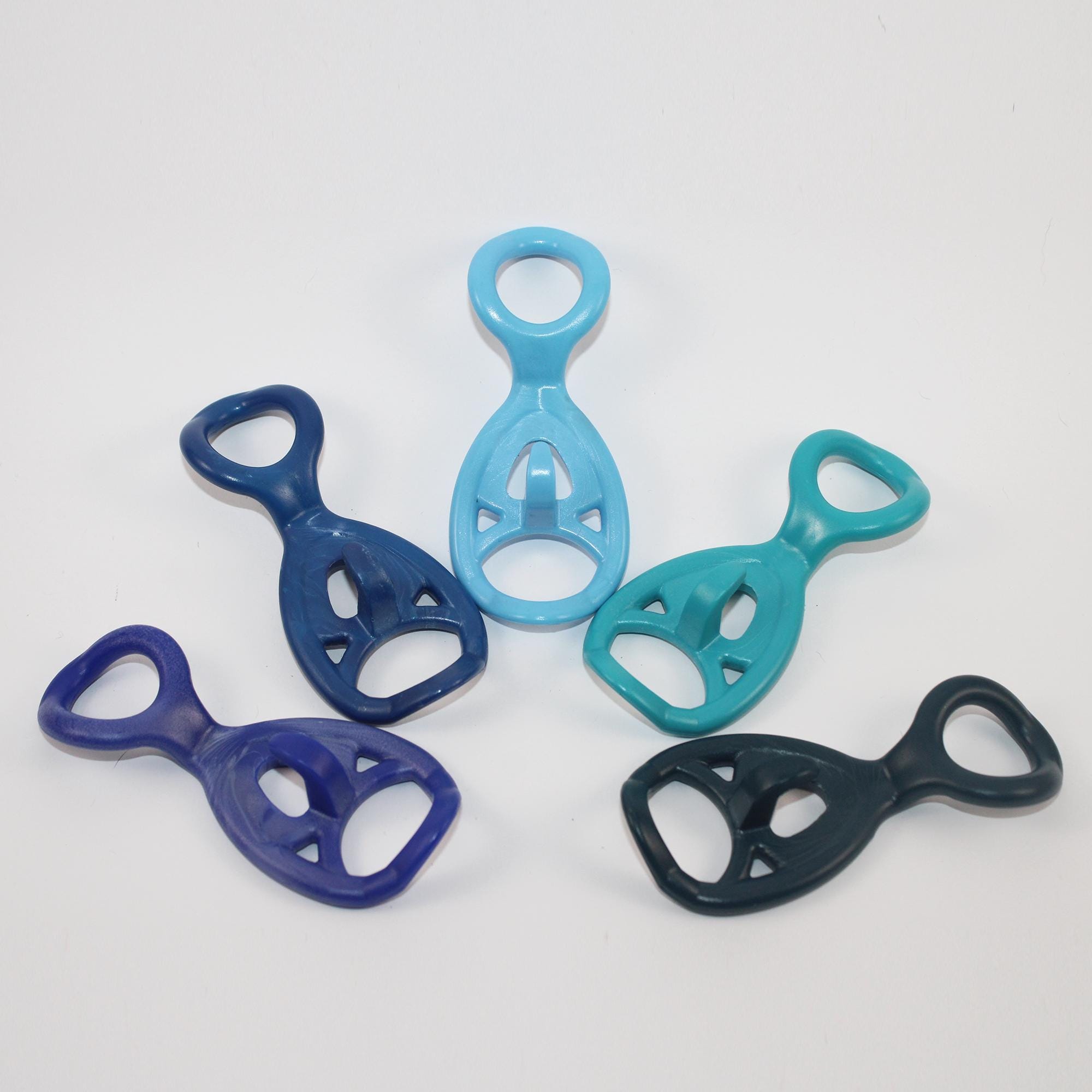 Rope Halter Clip – Azur Pack (royal Blue, Denim, Sky Blue, Emerald ...