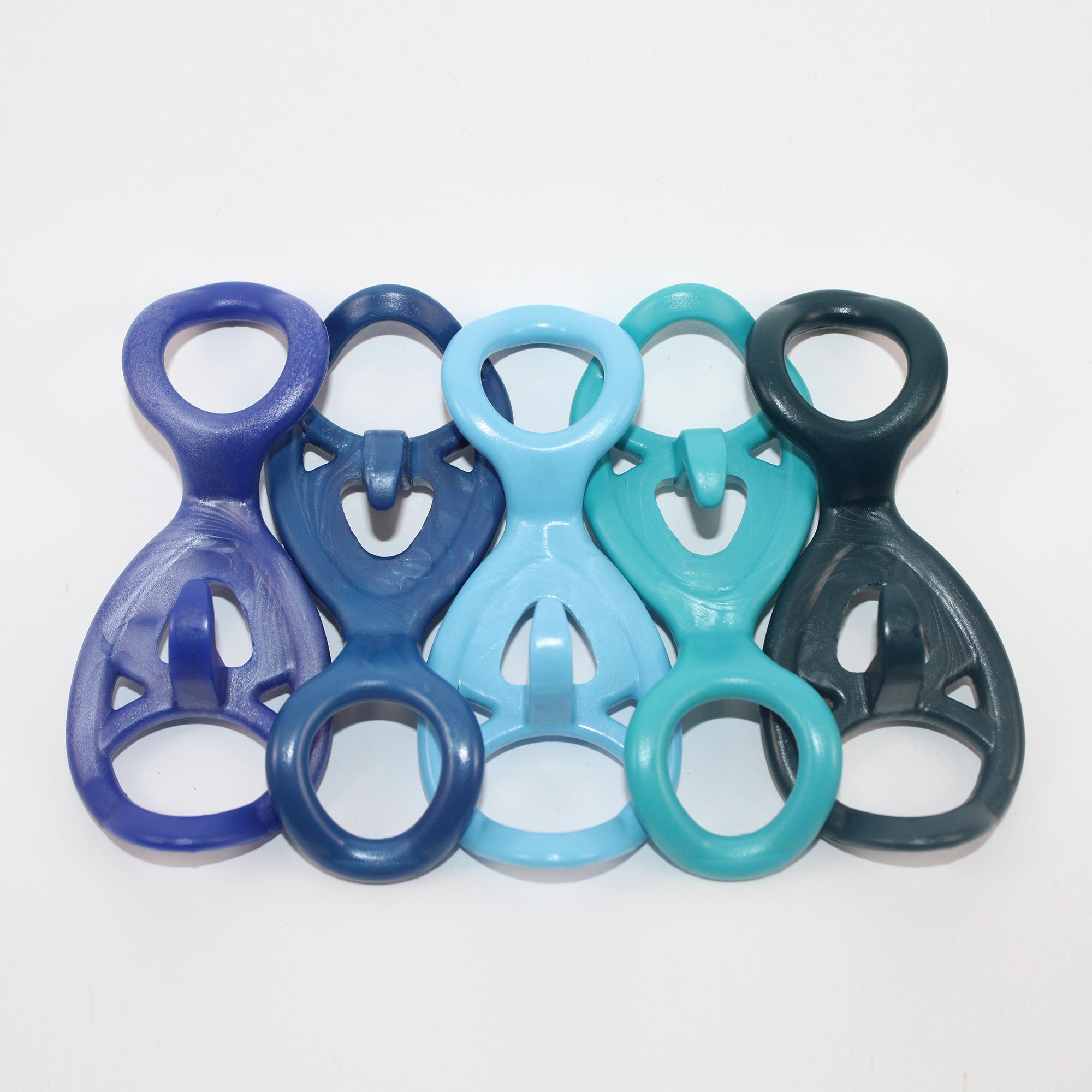 Rope Halter Clip – Azur Pack (royal Blue, Denim, Sky Blue, Emerald ...