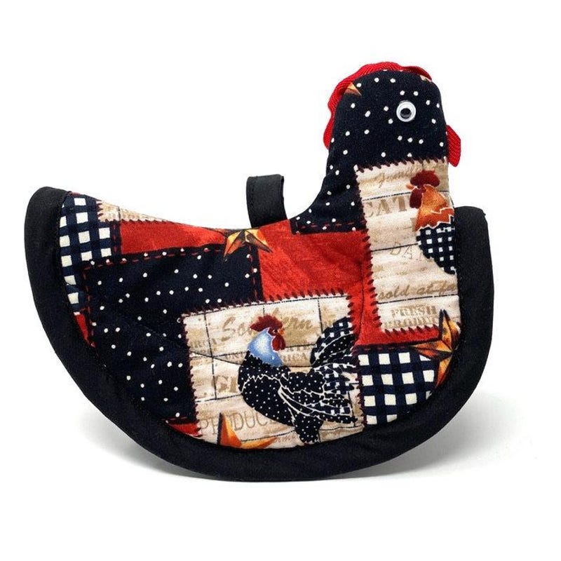 Patchwork Chicken - Etsy