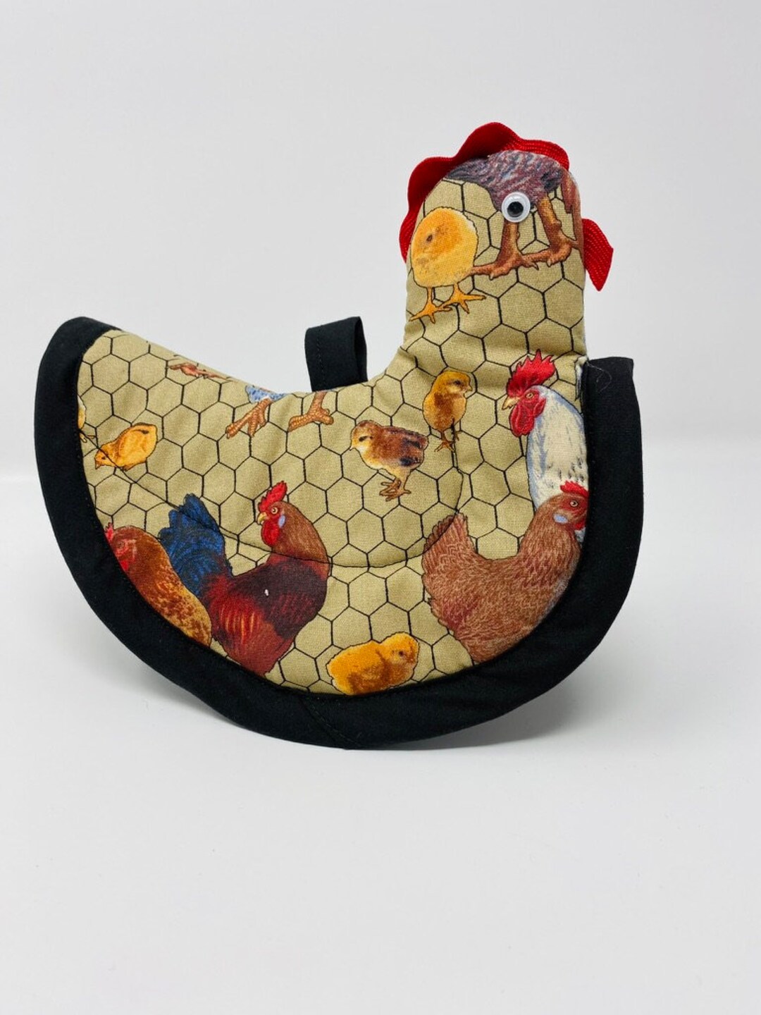 Chicks and Chickens Coop Chicken Pot Holder - Etsy