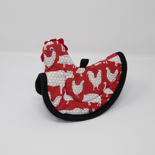 Chicken Pot Holder - Etsy