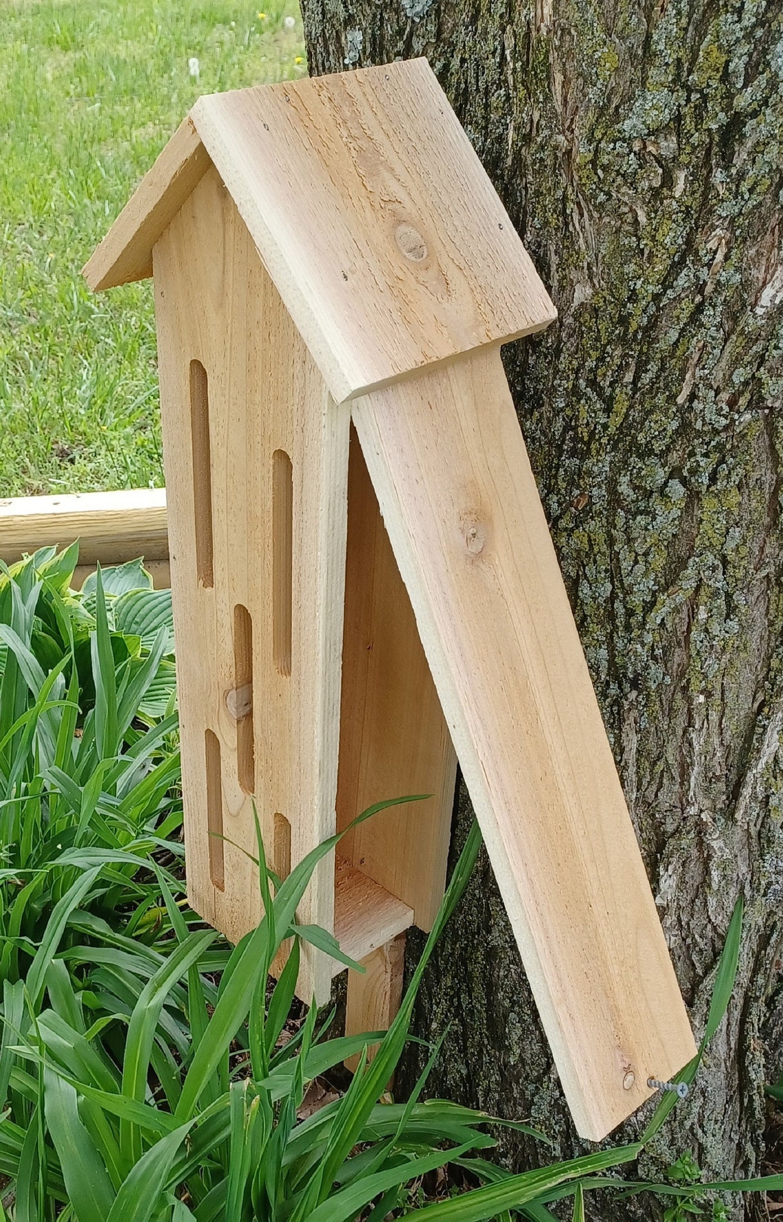 Butterfly House Wood Butterfly House Garden Decor Monarch - Etsy