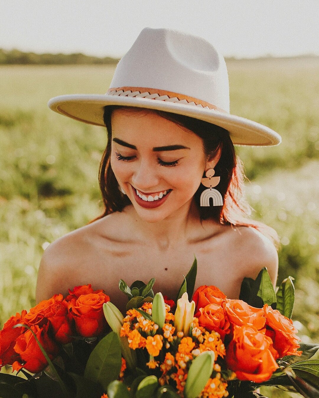 THE JENNA | Clay Earrings | Rainbow Clay Earrings | Handmade Earrings ...