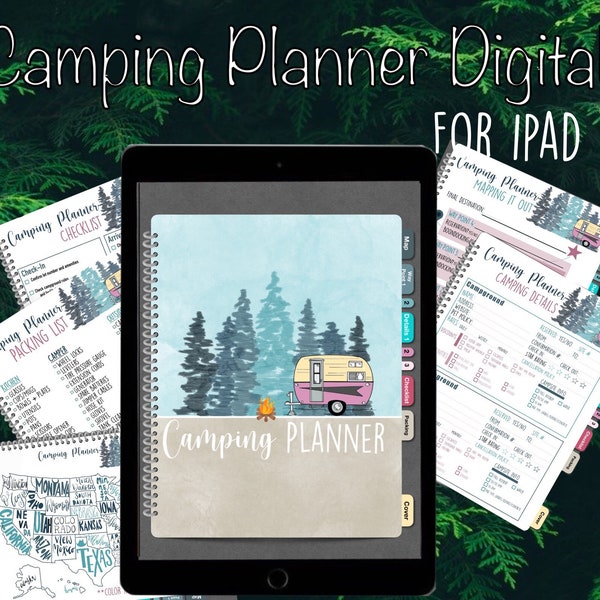 Rv Travel Planner - Etsy