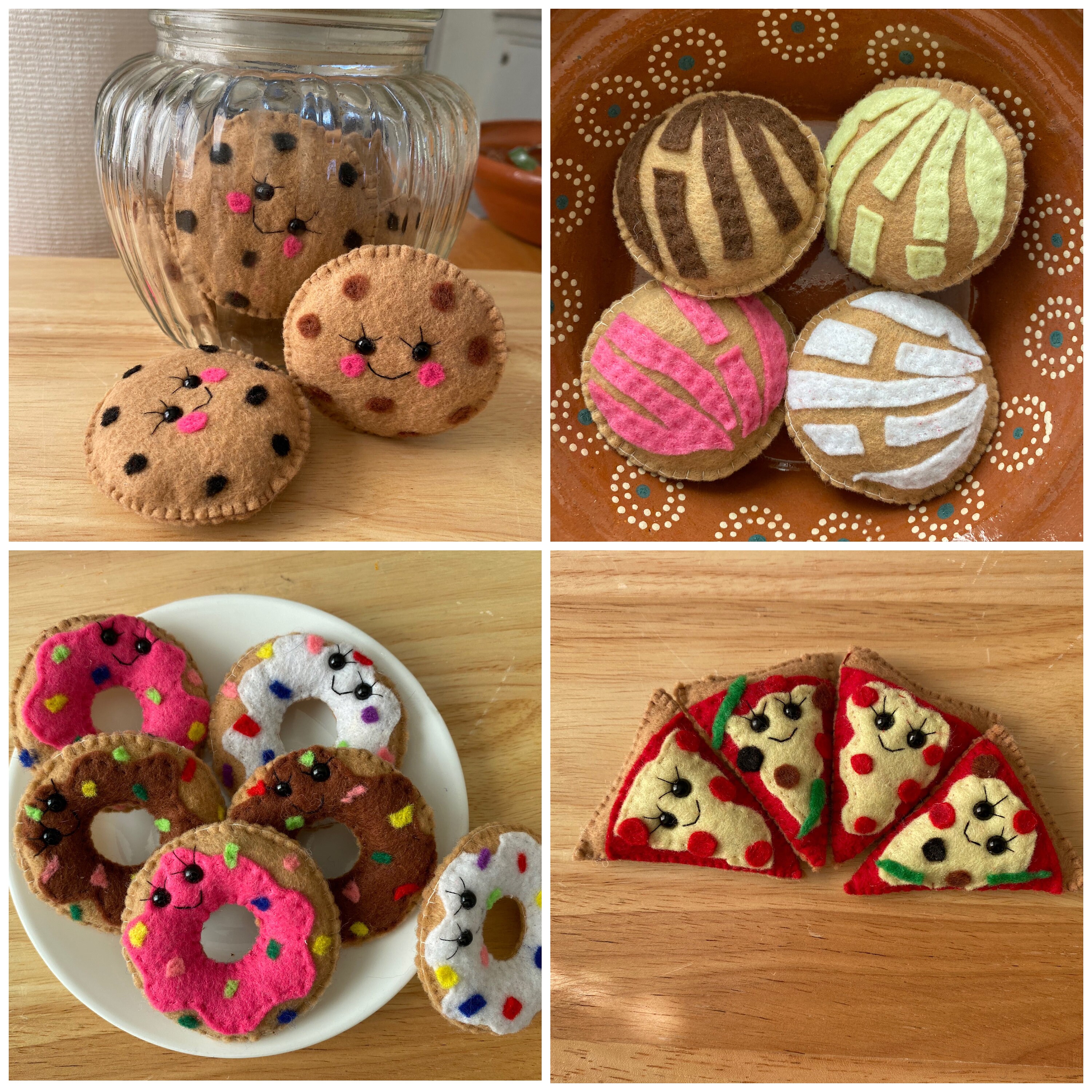 Concha/ Pizza/ Donuts/ Cookies Magnets - Etsy