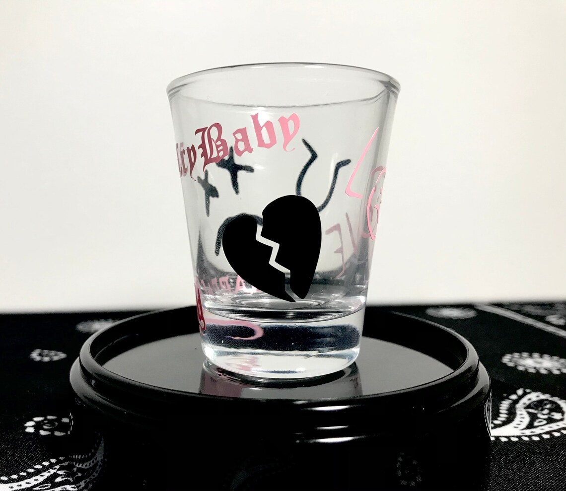 Custom Lil Peep Shot Glasses Etsy