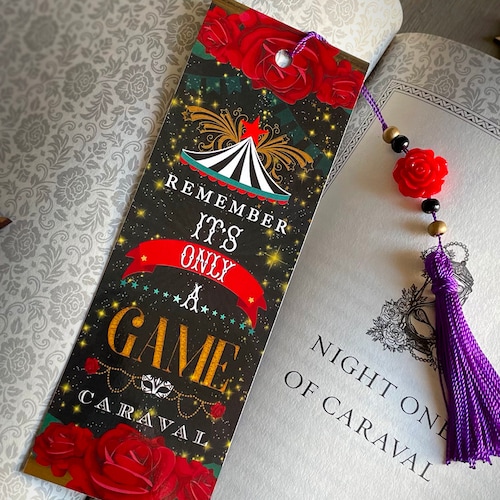 Caraval Inspired Metal Bookmark - Etsy Australia