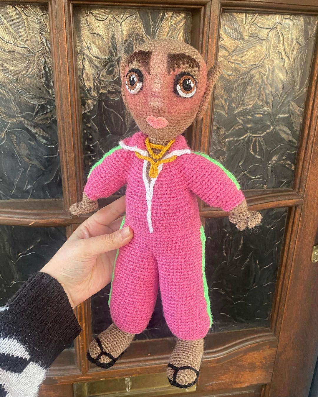Elf Rupaul AS7 Tracksuit Crocheted Doll - Etsy