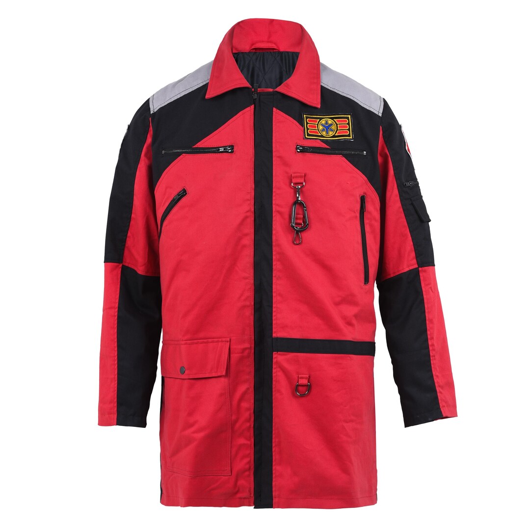 Lightspeed Power Man Women Ranger Jacket Cotton Cosplay - Etsy
