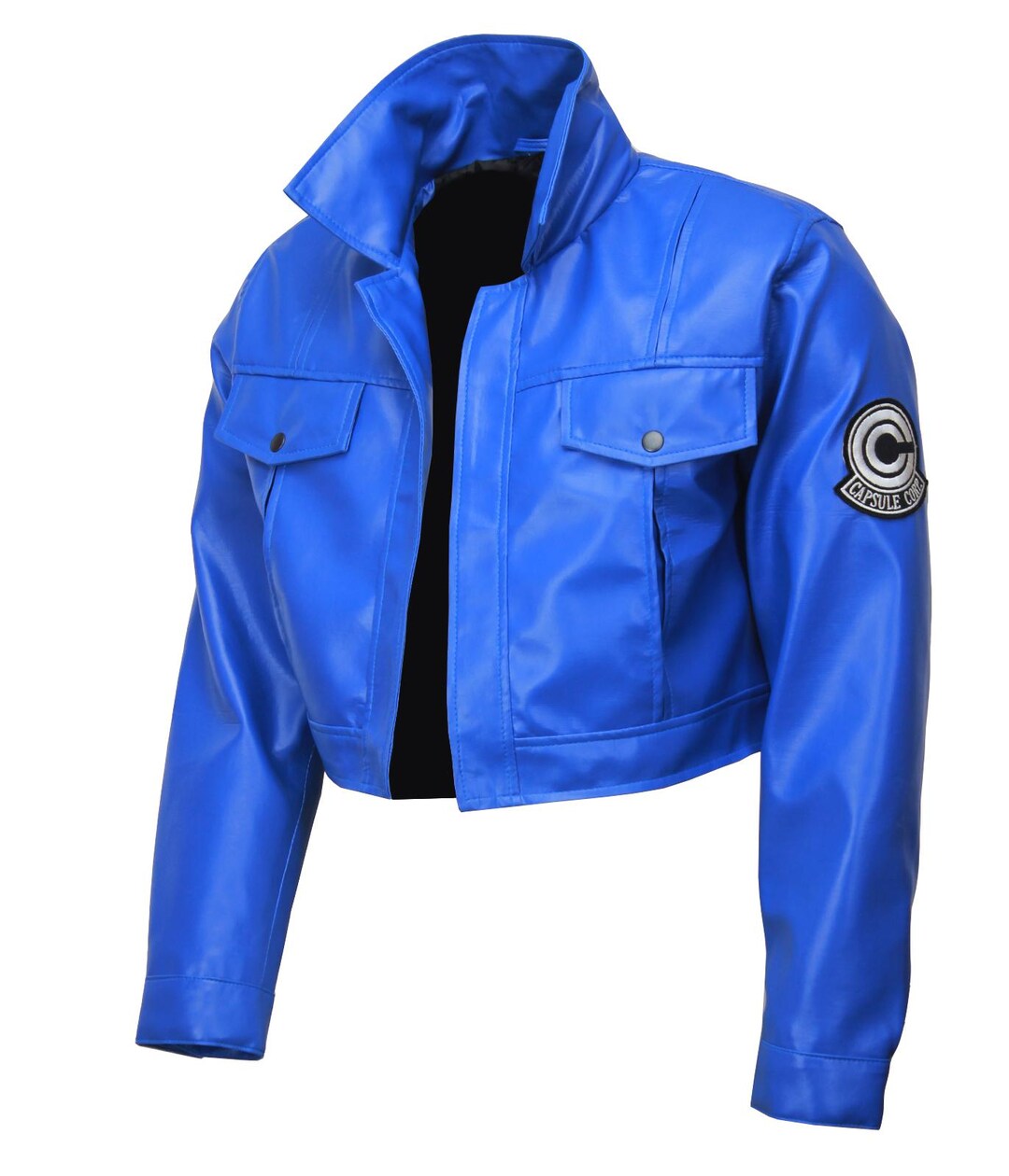 Dragon Ball Z Future Trunks DB Capsule Corp Cropped Jacket - Etsy