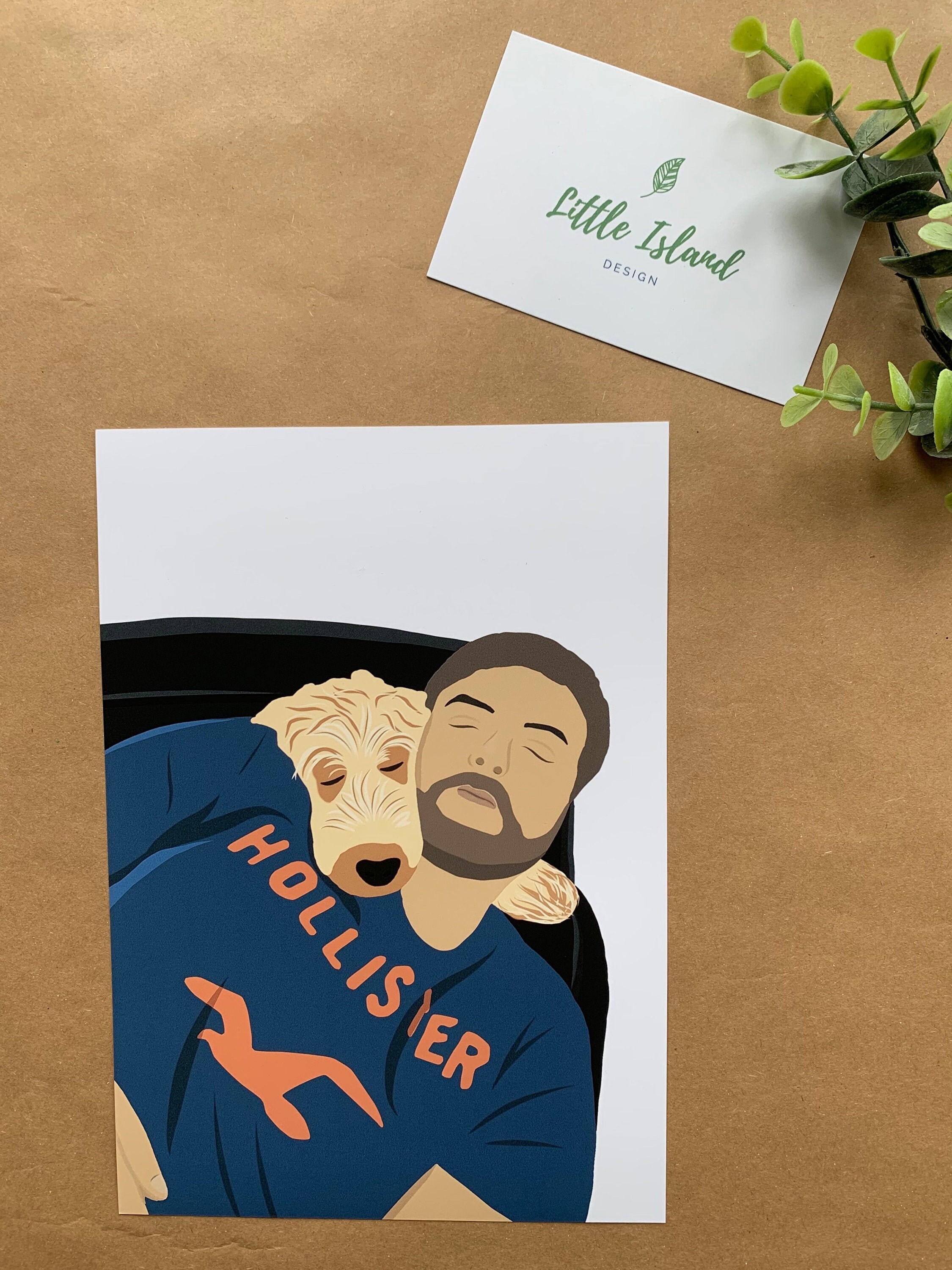 Custom Digital Drawing Print (A5) - Etsy