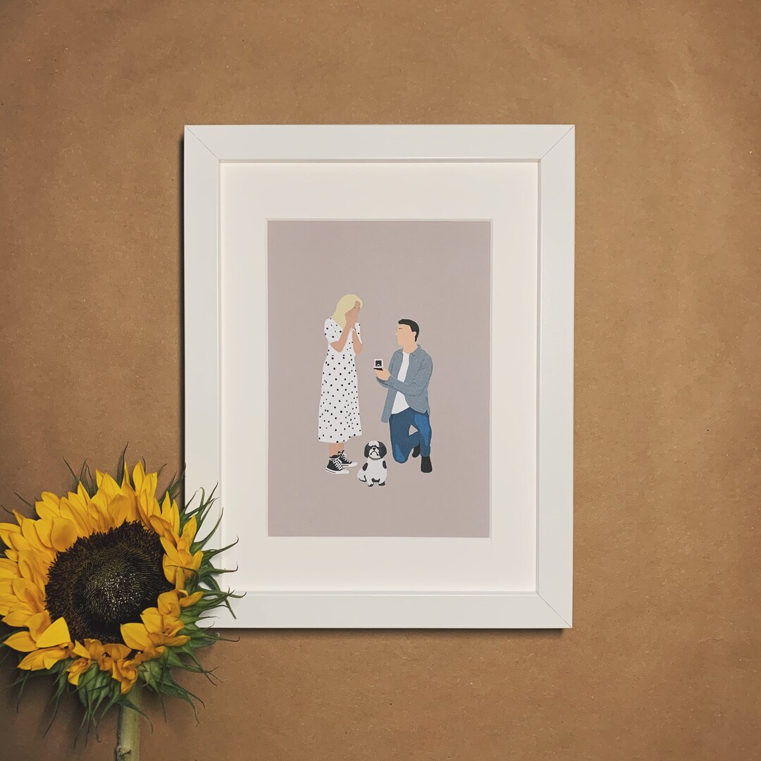 Custom Digital Drawing Print (A5) - Etsy