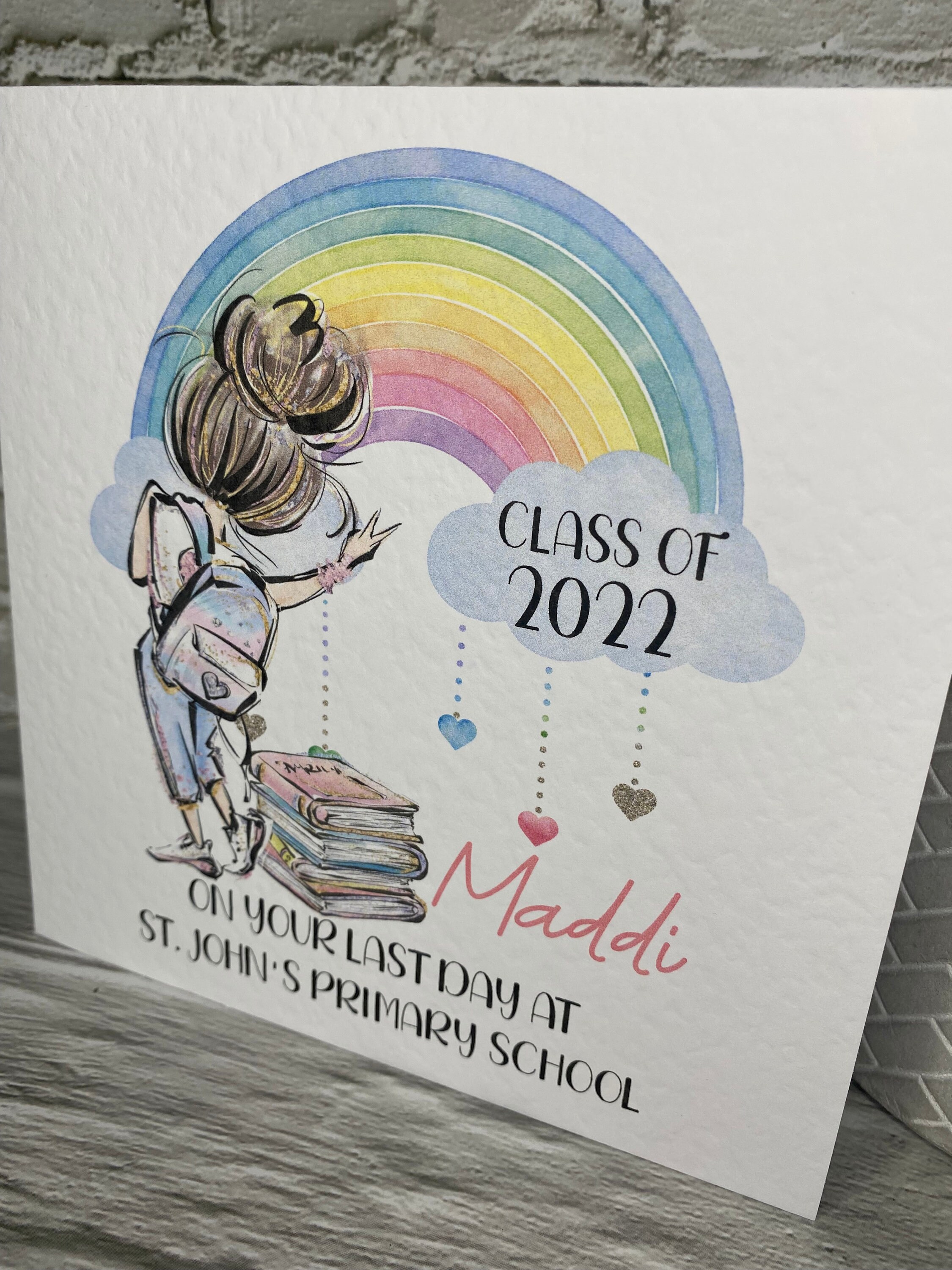 Personalised School Leavers Card-personalised School Leavers - Etsy UK