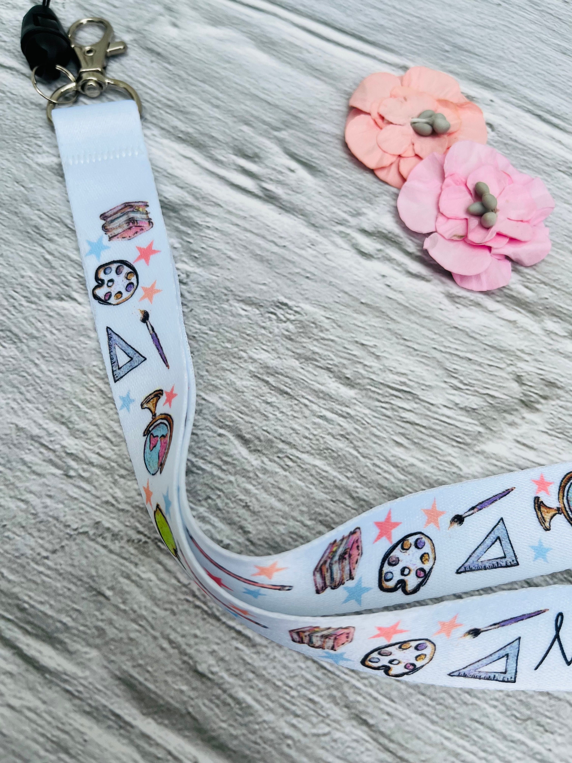 Personalised Teacher Lanyard, Custom Lanyard, Customised Name Teacher ...
