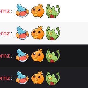 Gen 3 Meme Emotes | Peepohype, Thinking Emoji, D: Face - Etsy