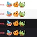 Gen 3 Meme Emotes | Peepohype, Thinking Emoji, D: Face - Etsy