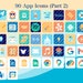 Summer Theme App Icon Set for iPhone Ios 14 - Etsy