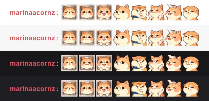 Shiba Inu Emote Set - Etsy