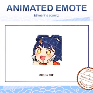 Hungry Xiangling Animated Emote Genshin Impact - Etsy