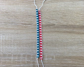Vertical Wave Pattern Friendship Bracelet - Etsy