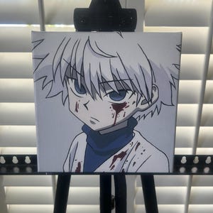 Killua Zoldyck - Hunterxhunter (8x8 Stretched Canvas) - Etsy Canada