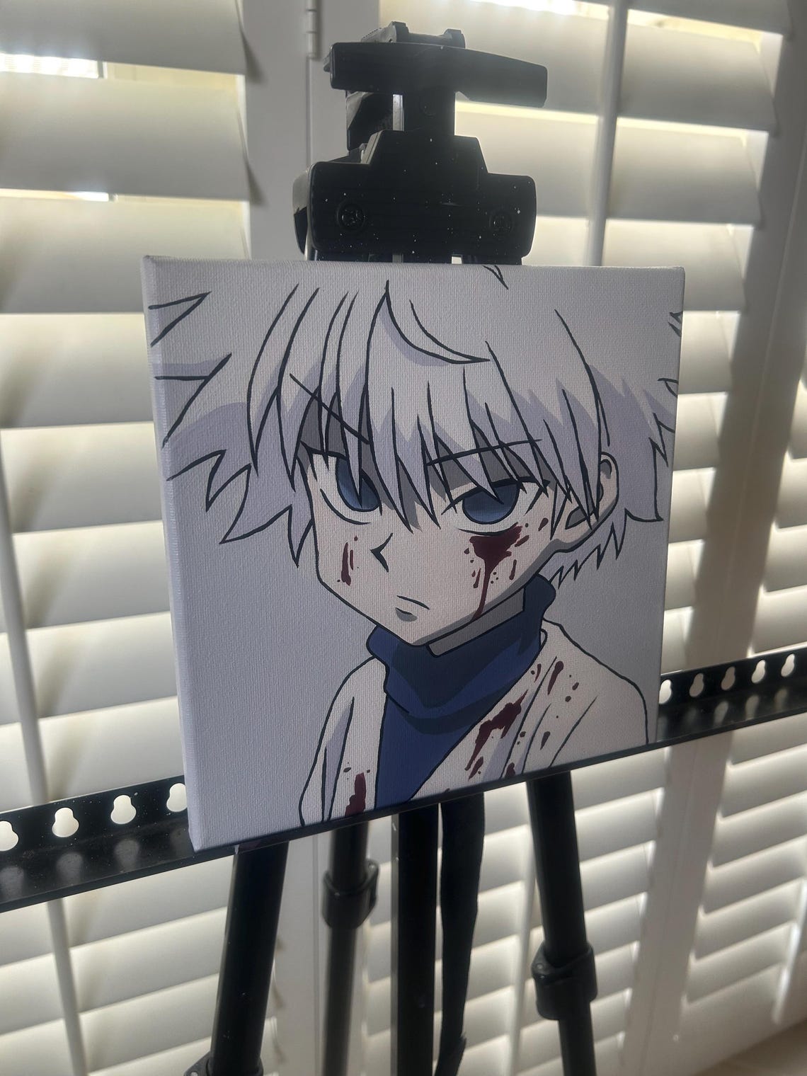 Killua Zoldyck - Hunterxhunter (8x8 Stretched Canvas) - Etsy Canada