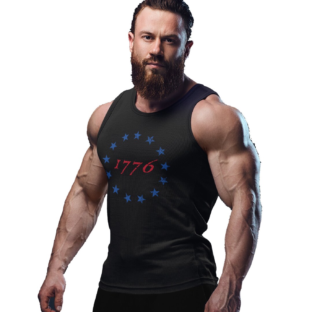 1776 Red & Blue - Tank Top - Etsy