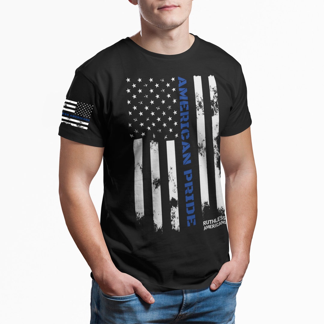 Thin Blue Line - S/S Tee - Etsy