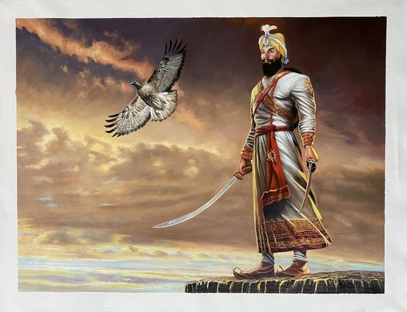 Guru Gobind Singh Ji Original Painting