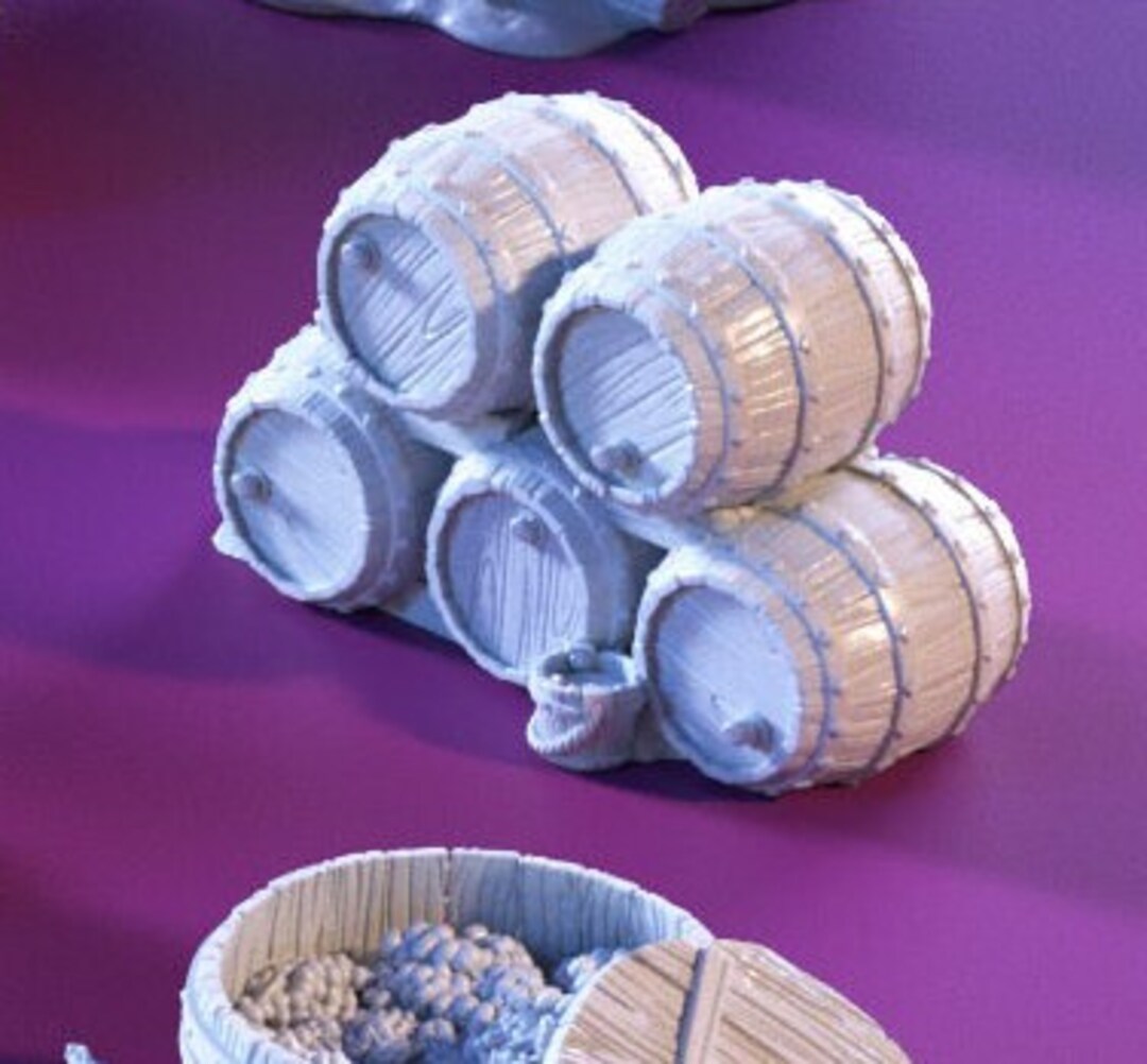 Assorted Crates and Barrels Medieval Scatter Terrain by Infinite ...