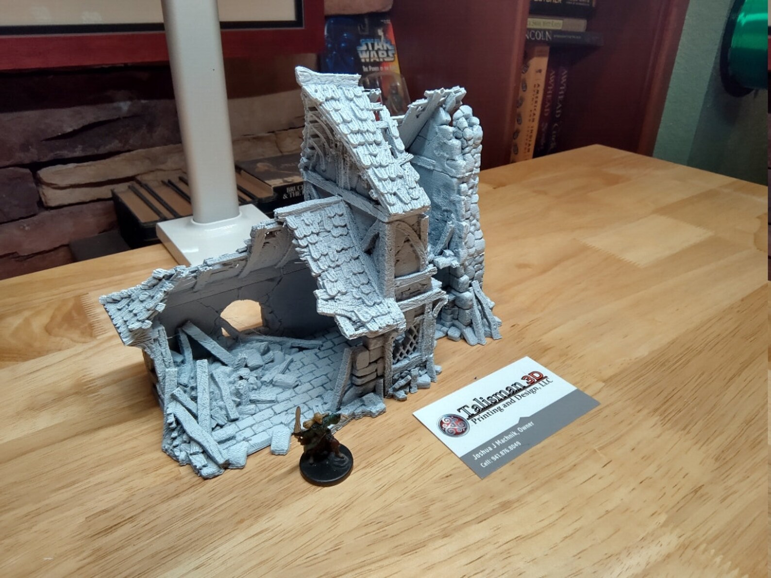 City of Tarok Ruined Small House by Black Scroll Games | Etsy