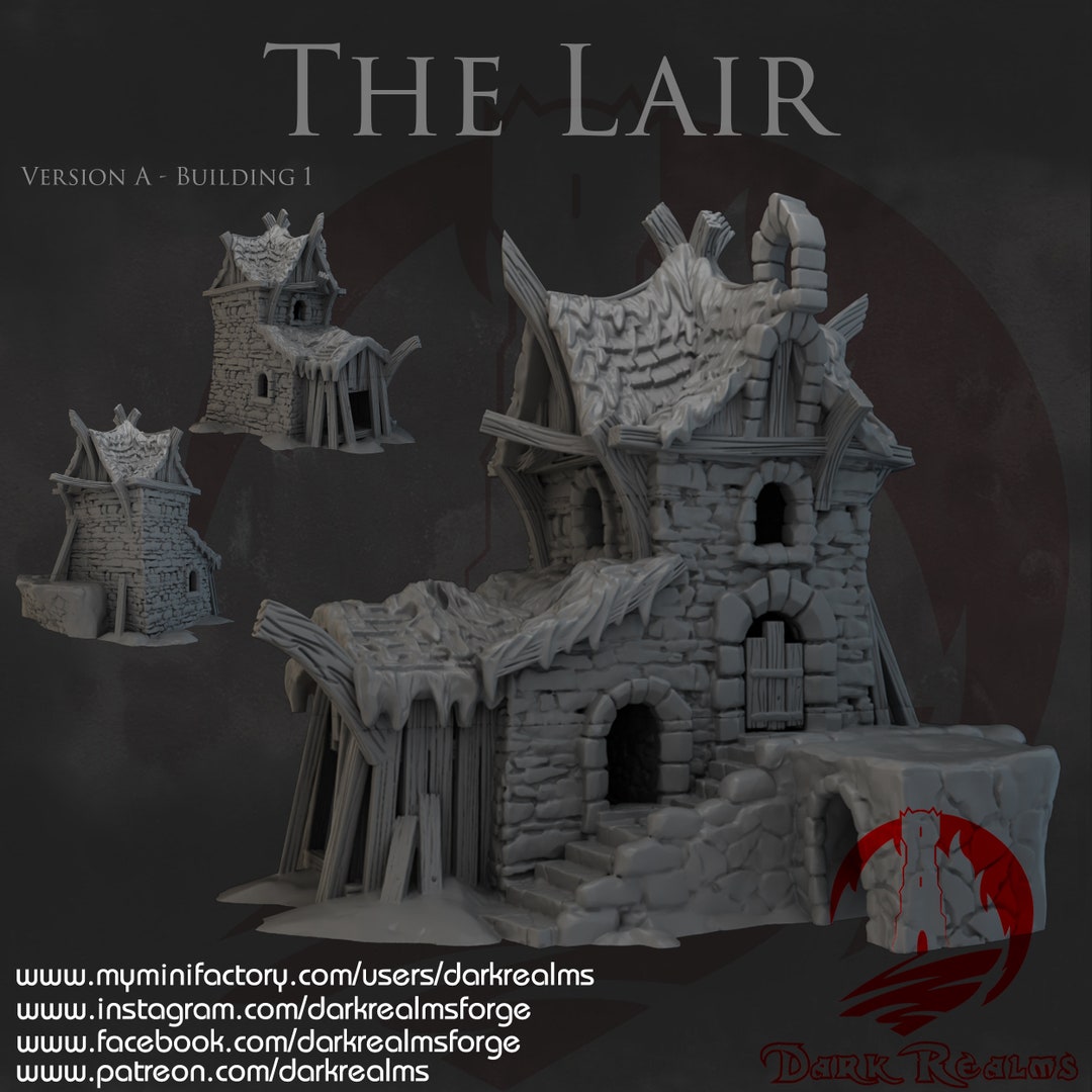 The Lair by Dark Realms individual Buildings - Etsy