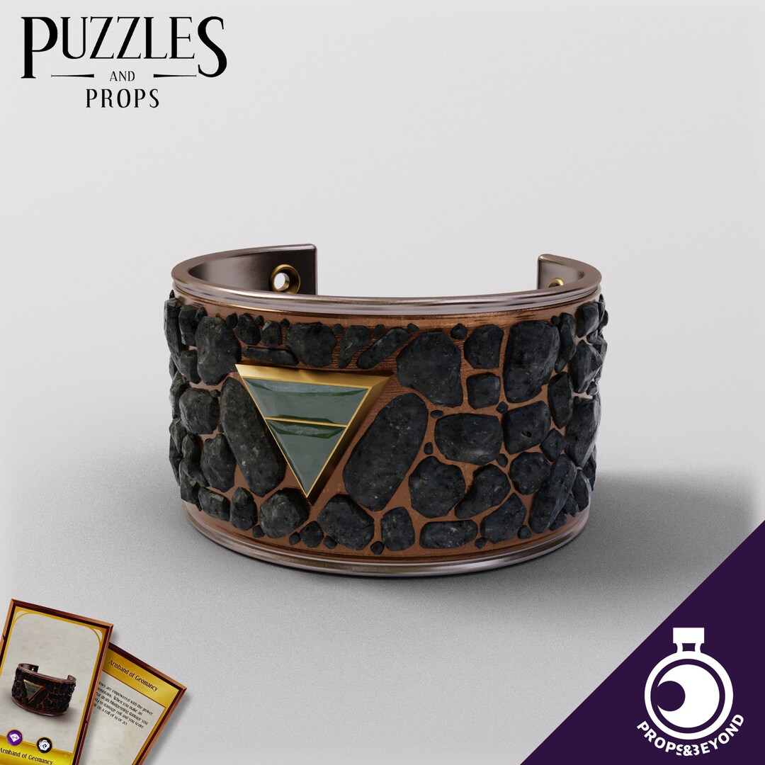 Armband of Geomancy, Table Top or Cosplay Prop - Etsy