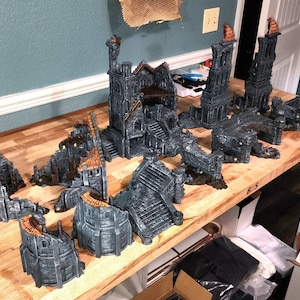 Complete Wargaming Tabletop Terrain Set - Etsy