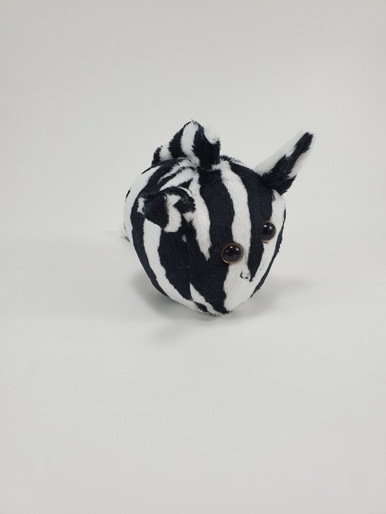 Zebra Blob Plushie - Etsy