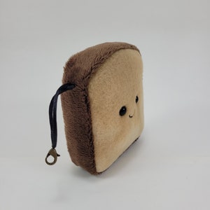 Happy Plush Toast Keychain, Toy, Collectable, - Etsy