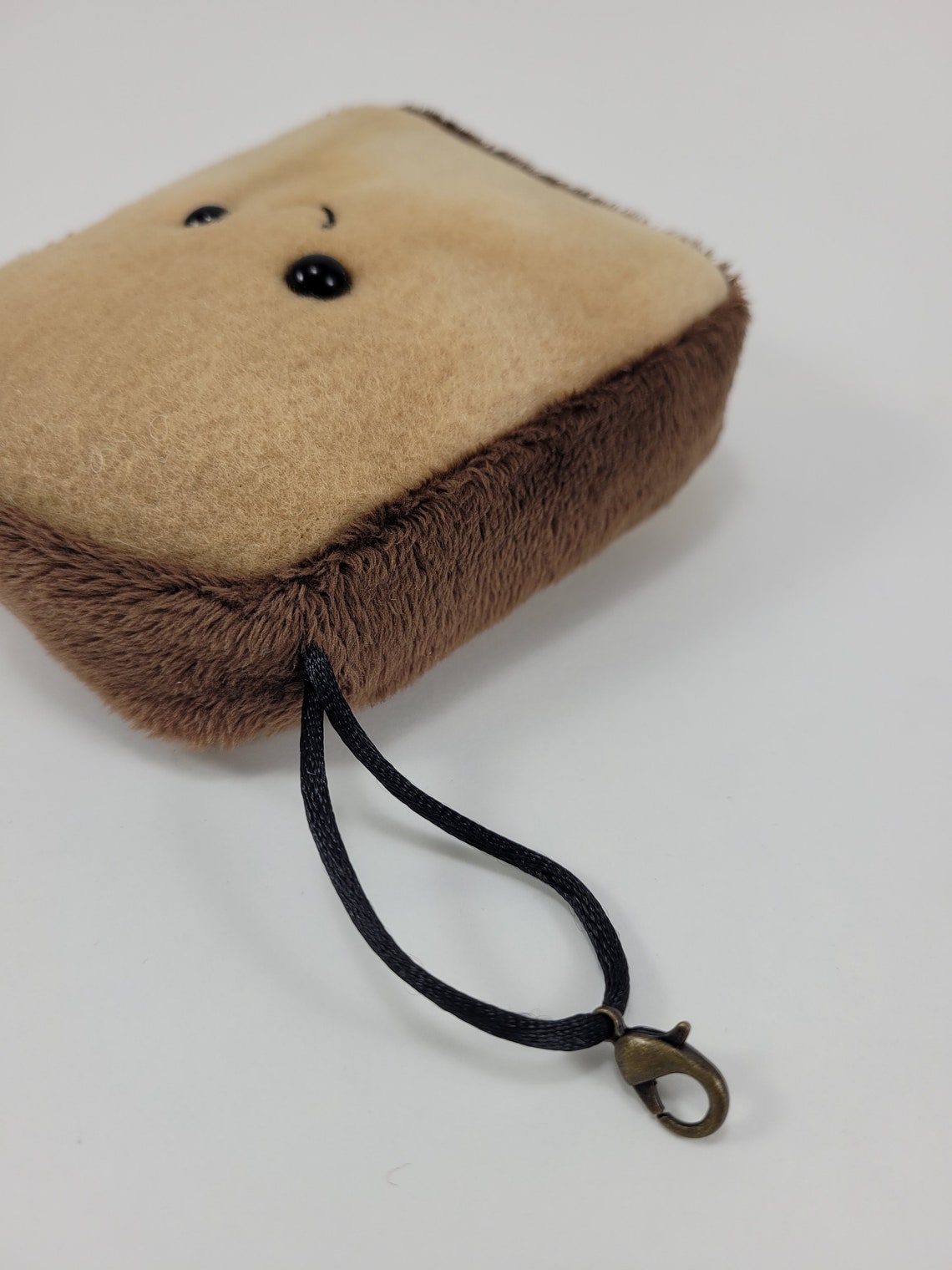 Happy Plush Toast Keychain, Toy, Collectable, - Etsy