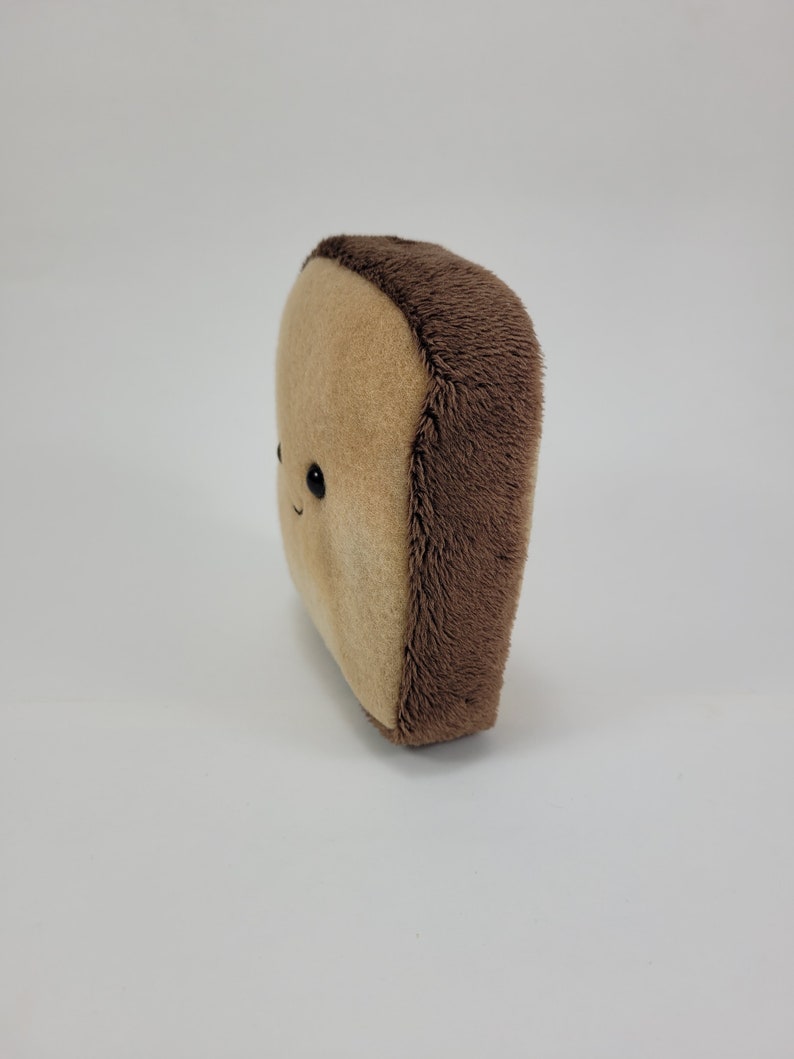 Happy Plush Toast Keychain, Toy, Collectable, - Etsy