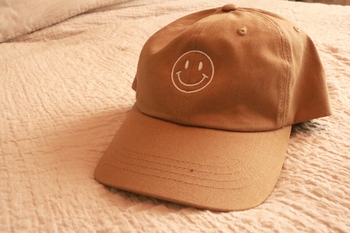 Joy Hat: Embroidered Christian Smiley Face Cap - Etsy