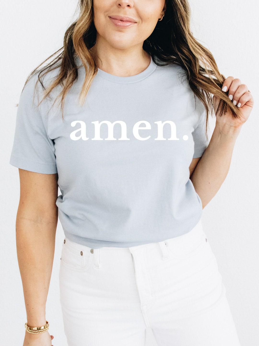 Amen Christian Shirt: Faith Based Apparel - Etsy
