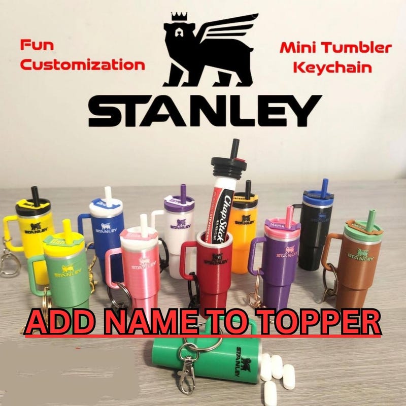 Mini Stanley Keychain - Etsy