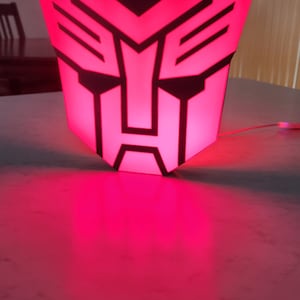 Transformers LED Light: Autobots & Decepticons Logo Bundle - Etsy