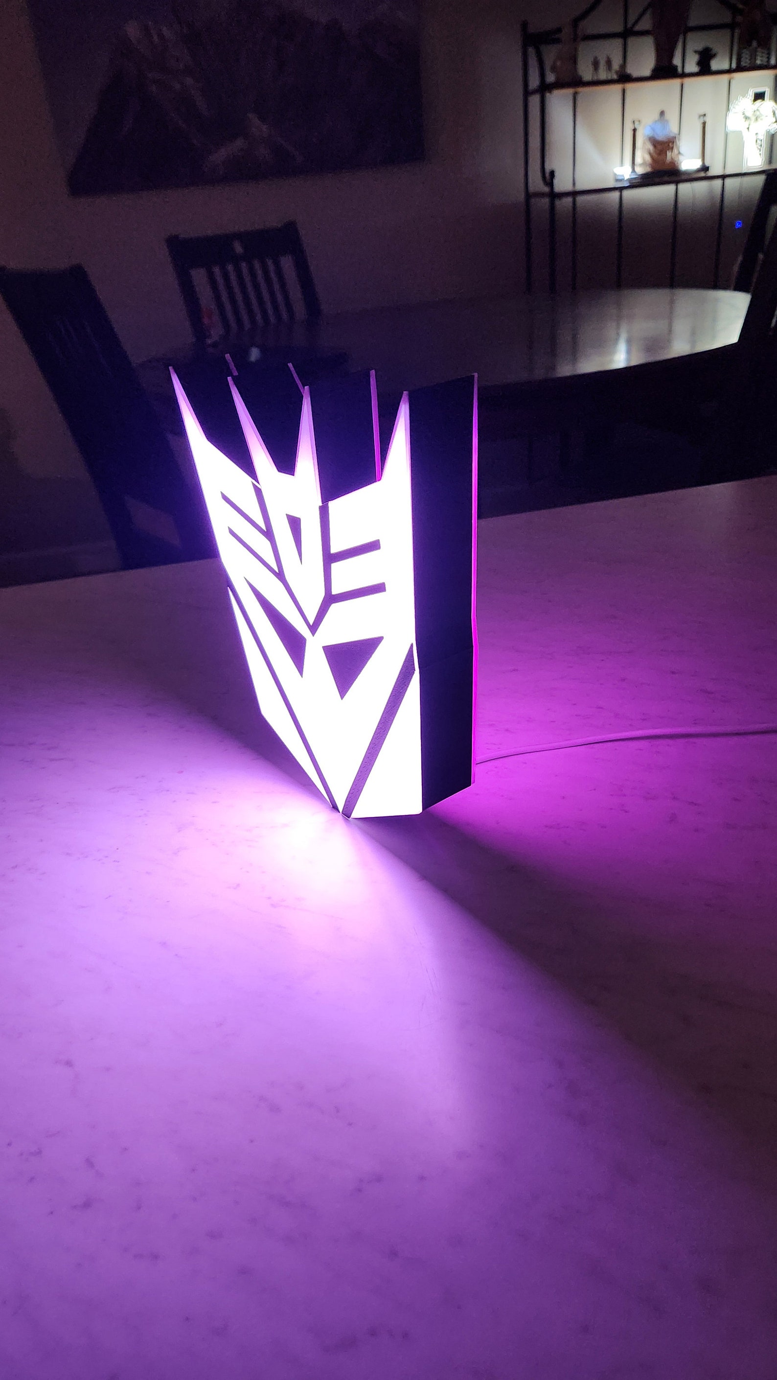 Transformers LED Light: Autobots & Decepticons Logo Bundle - Etsy