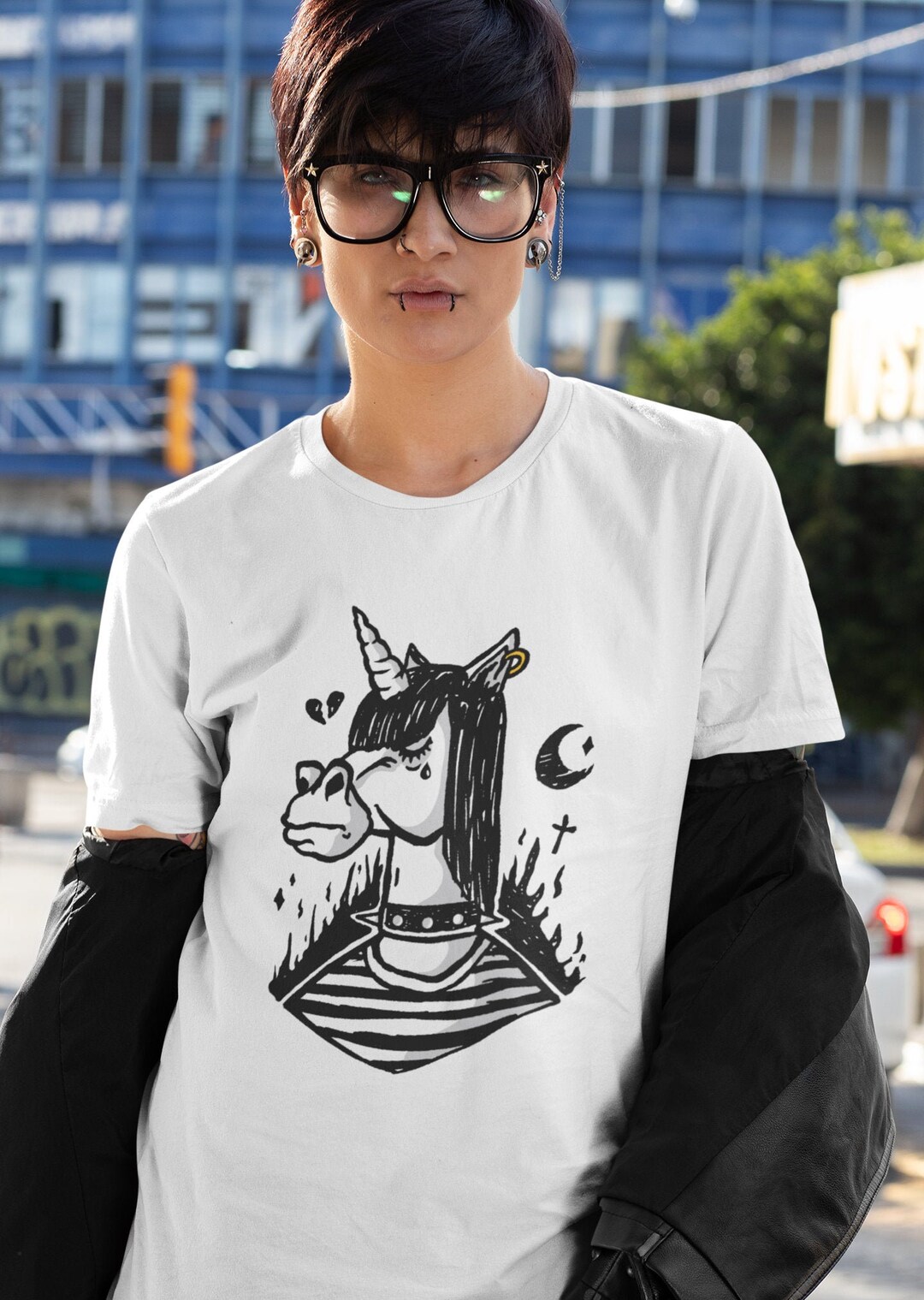 Goth Clothes , Emo Clothing , Emo Unicorn, Emo Tshirt. Emo Forever ...